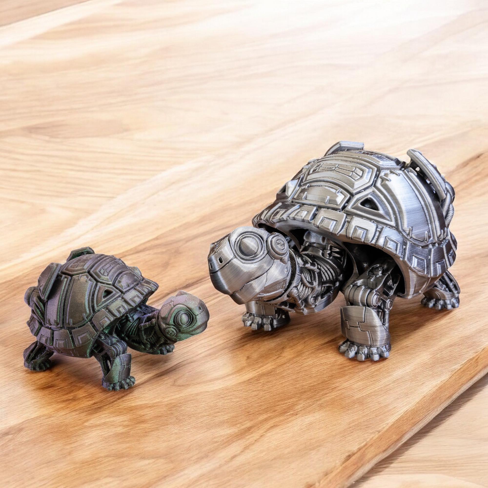 3D Printed Tortoise Desk Decoration Novel Gift for Collector Animal ...