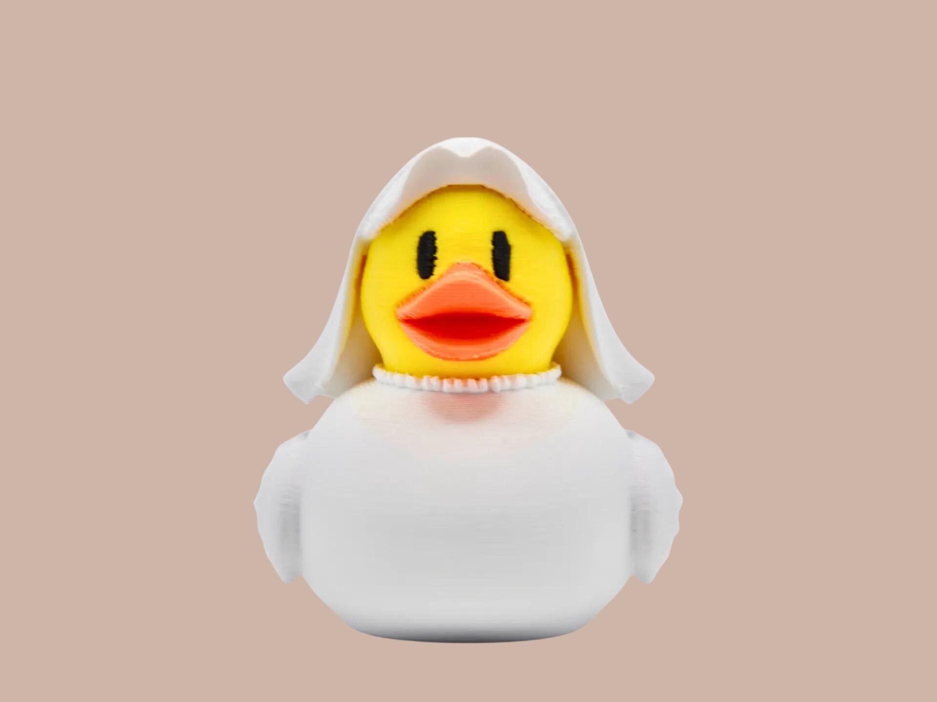 Funny Bride Groom Duck Wedding Cake Topper Ducks Present for Newlyweds ...