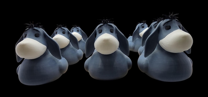 Eeyore Duck – Funny Jeep Ducking Gift, 3D Printed Disney Inspired Desk ...