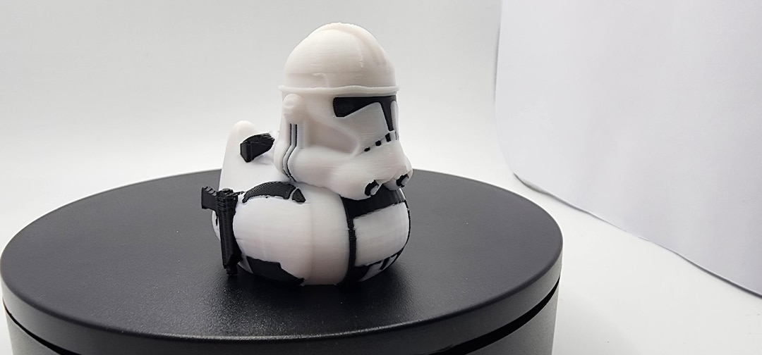 3D Printed Clone Trooper Black & White Duck: Star Wars Cruise Jeep Dash ...