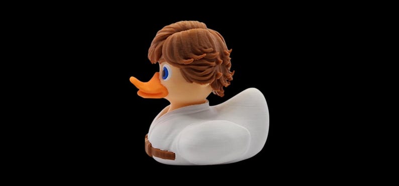 Luke Skywalker Duck: 3D Printed Star Wars Gift - Etsy