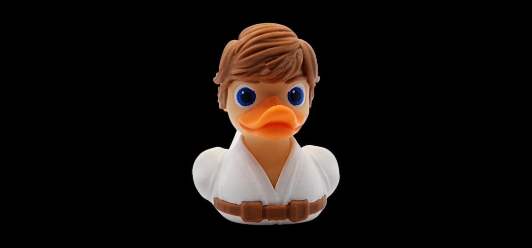 Luke Skywalter Duck Star Wars Character Gift Galaxy Far Away Present ...