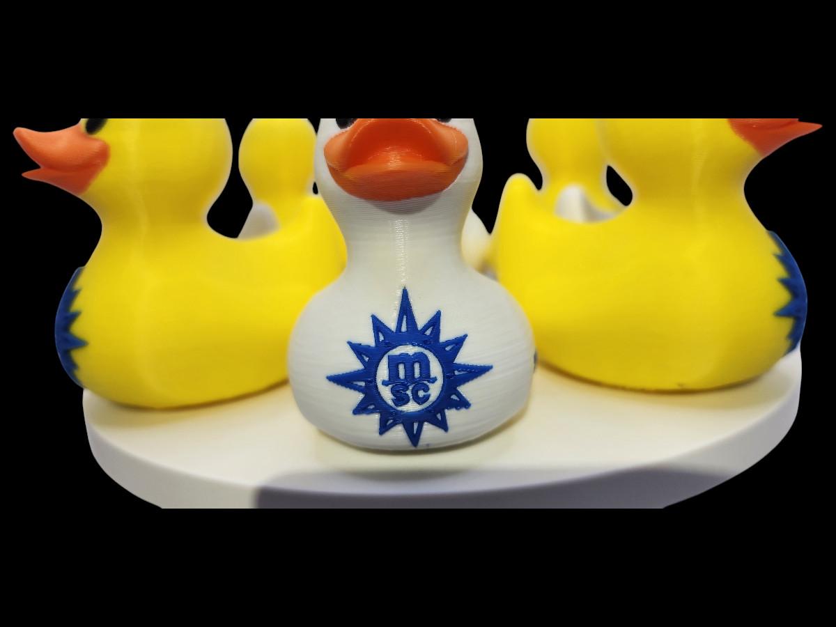Custom MSC Cruise Line Duck Nautical Vacation Souvenir Cruise Ship MSC ...