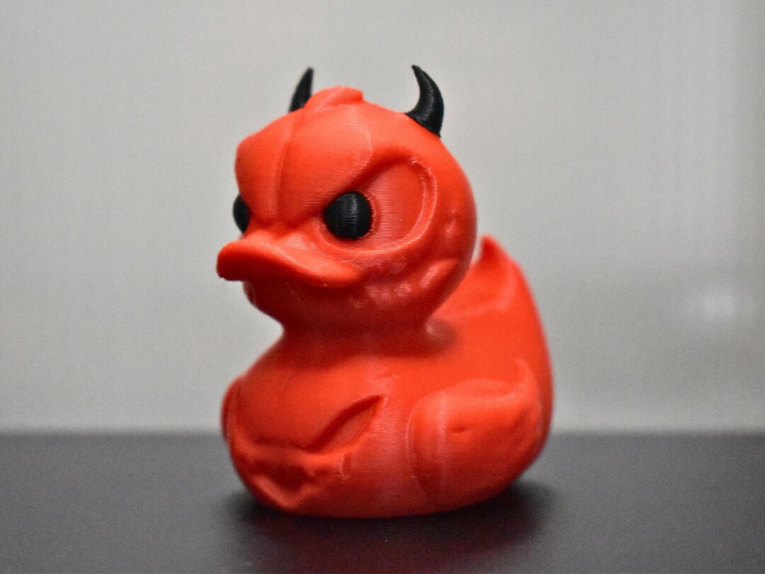 Evil Ghoul Duck Devil Duck Figure Halloween Duck Decoration Spooky ...