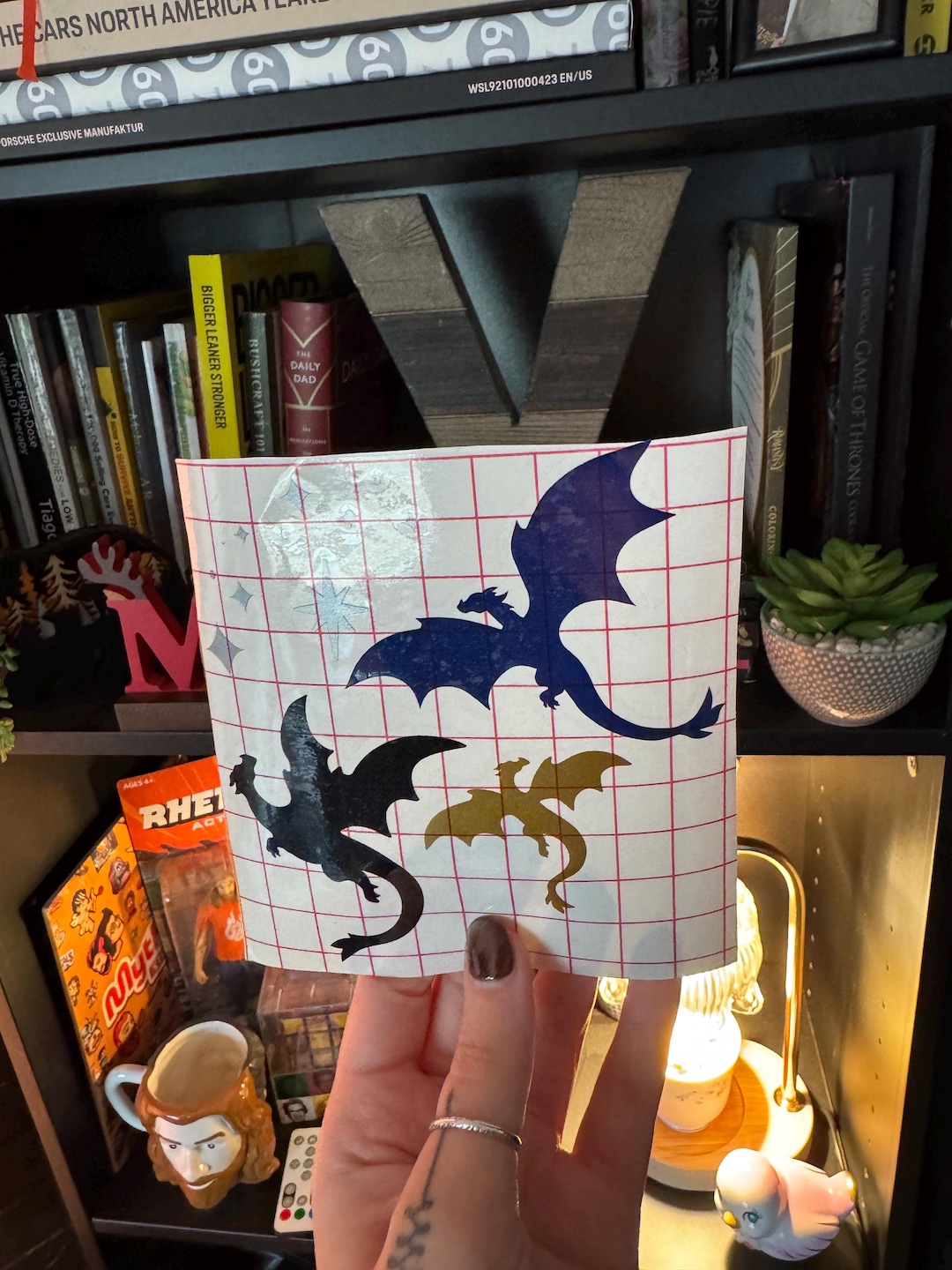 Fourth Wing Dragons Car Decal - Etsy