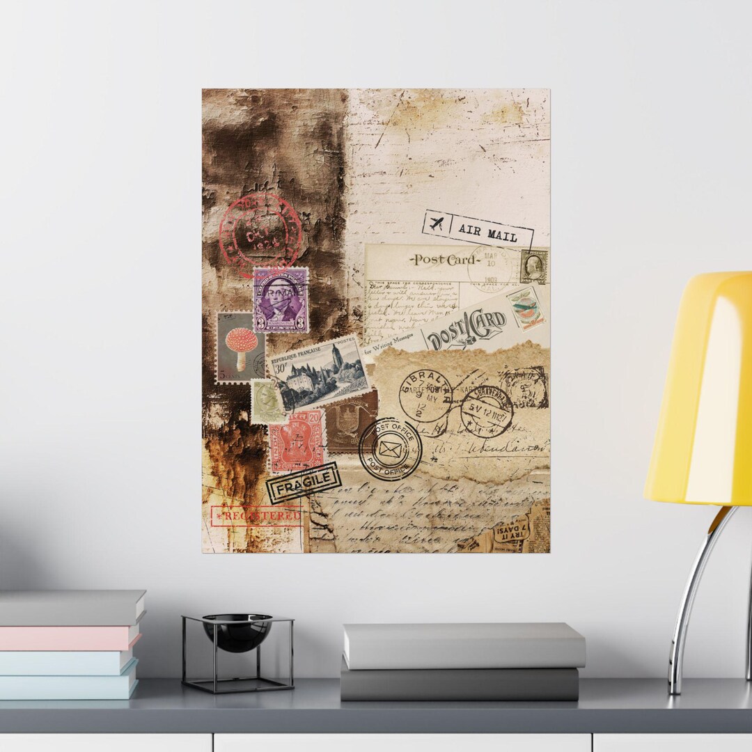 A Poster for the Postmaster Collection Matte Vertical Posters Digital ...