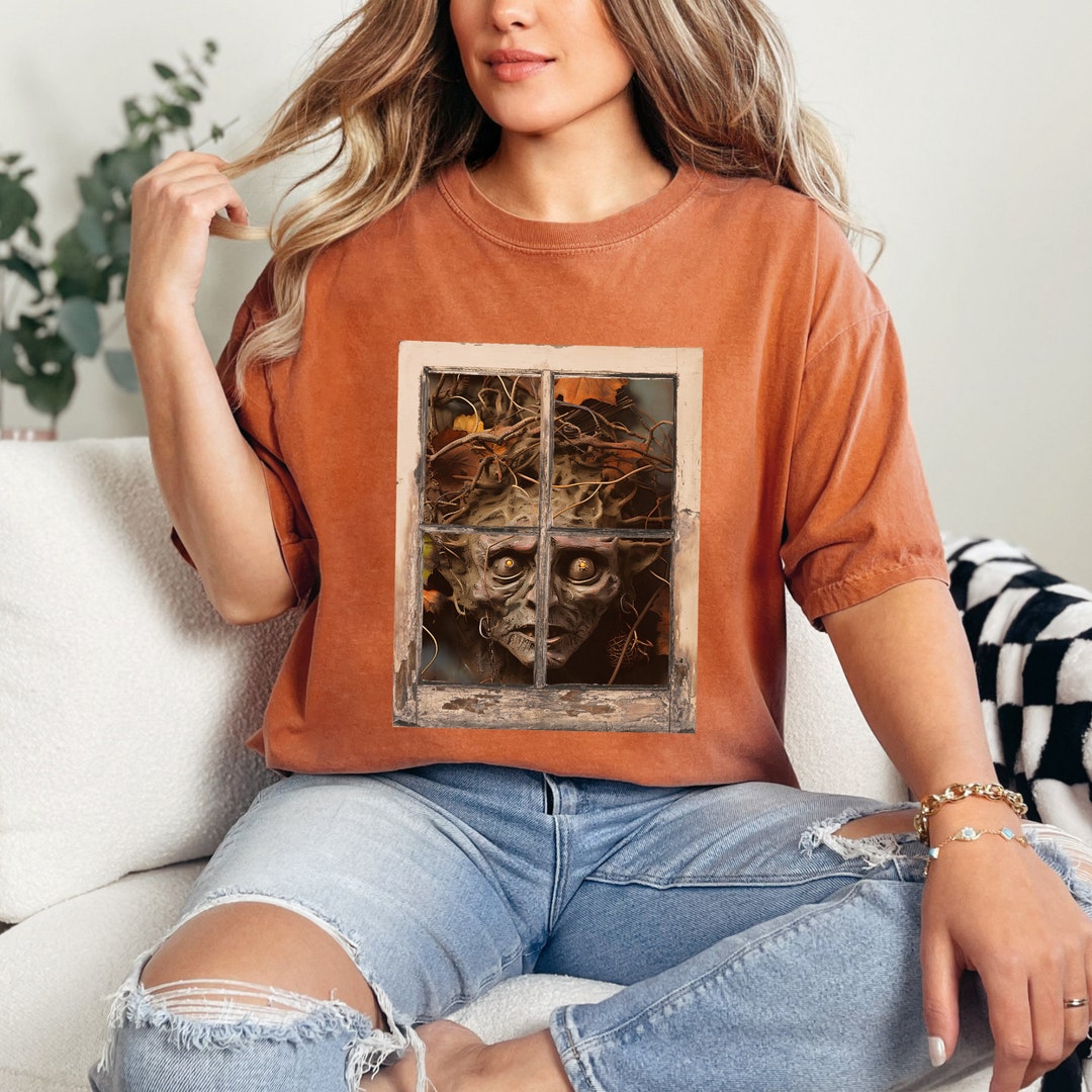 Peeping Creeper T Shirt, Creepy T Shirt, Horror Shirt, Monsters ...