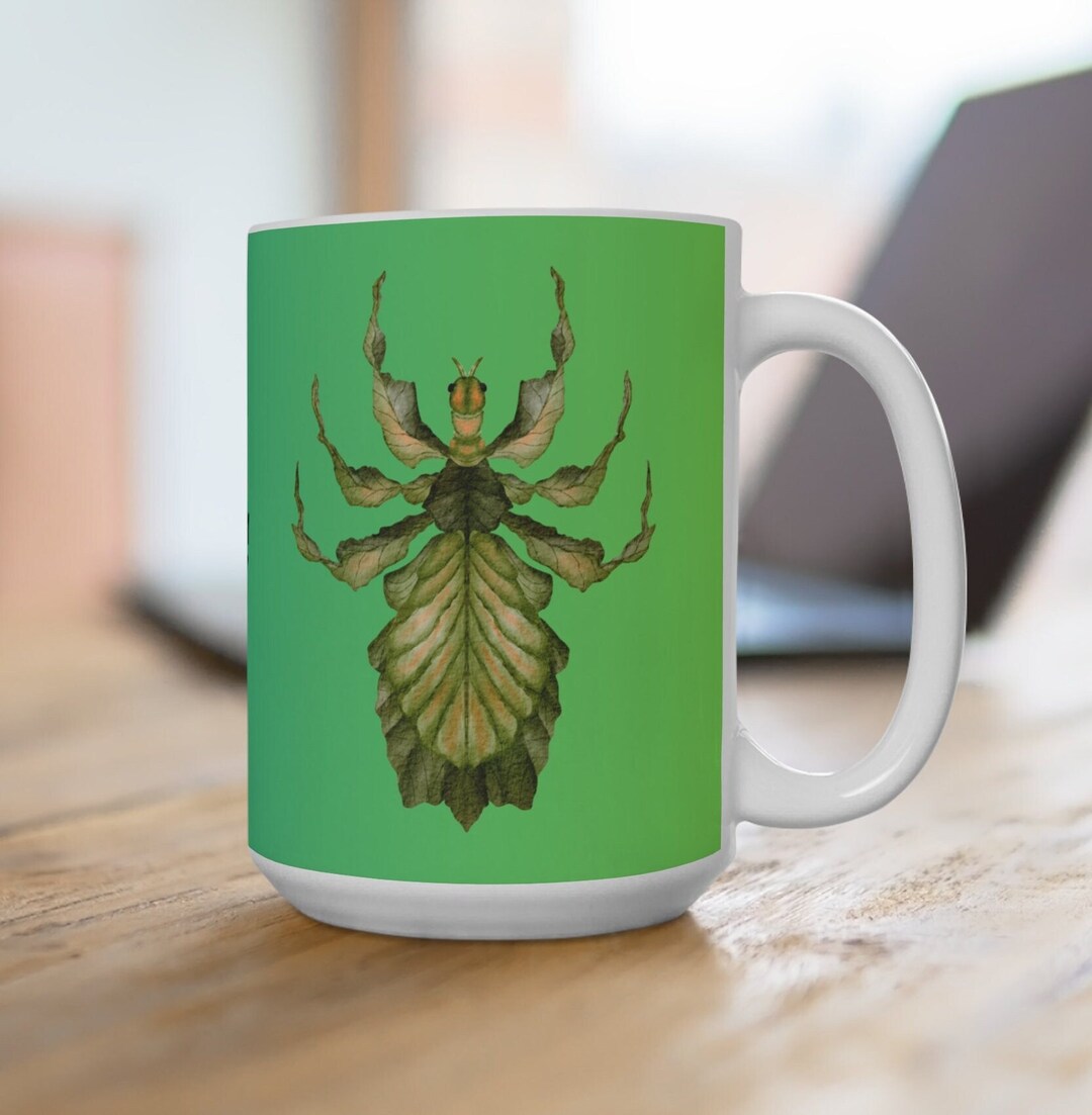 Entomology Coffee Mug: Insect Art, Gradient Design - 15oz - Etsy UK