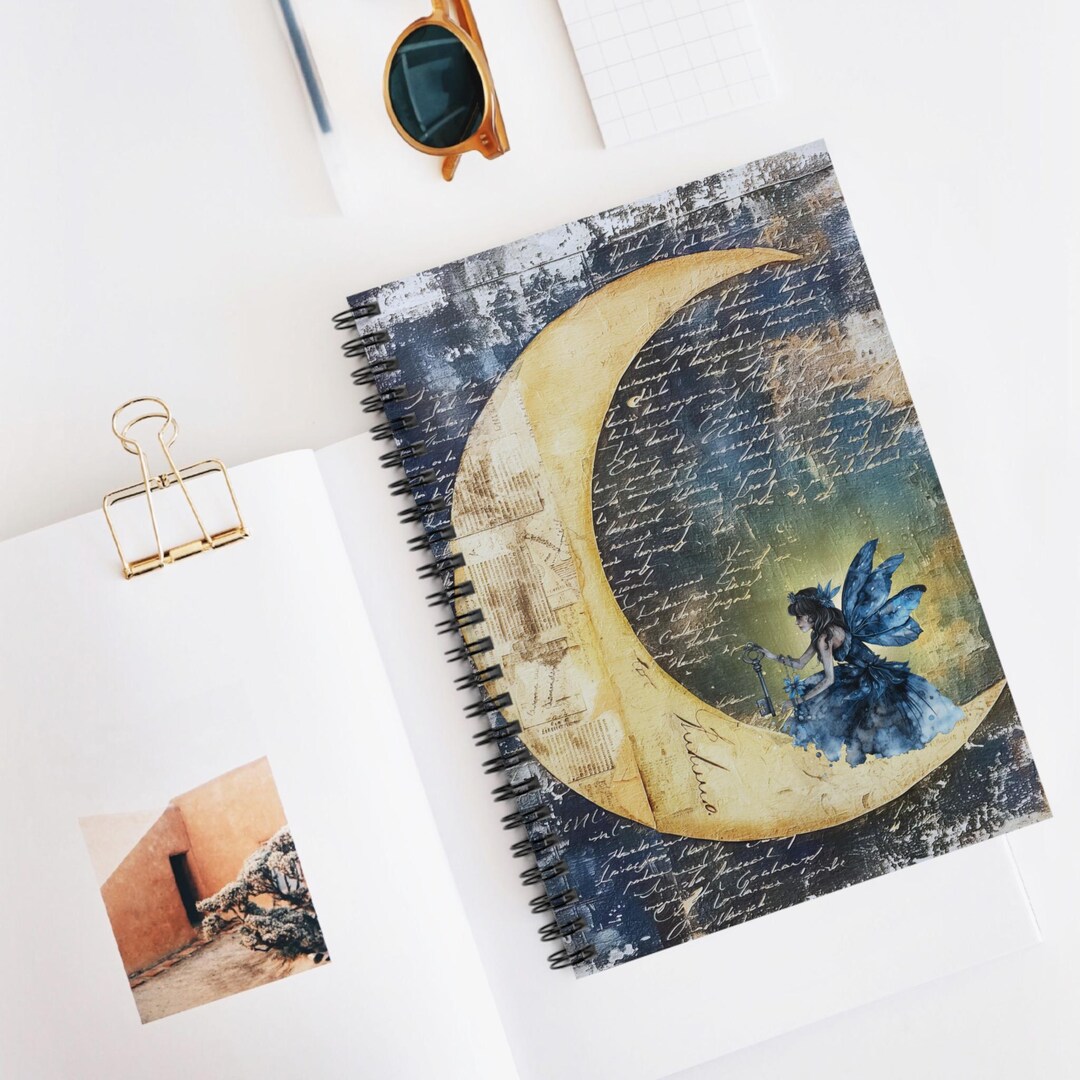 Moon Magic Notebooks, Spiral Notebook - Ruled Line, Whimsical Notebook ...