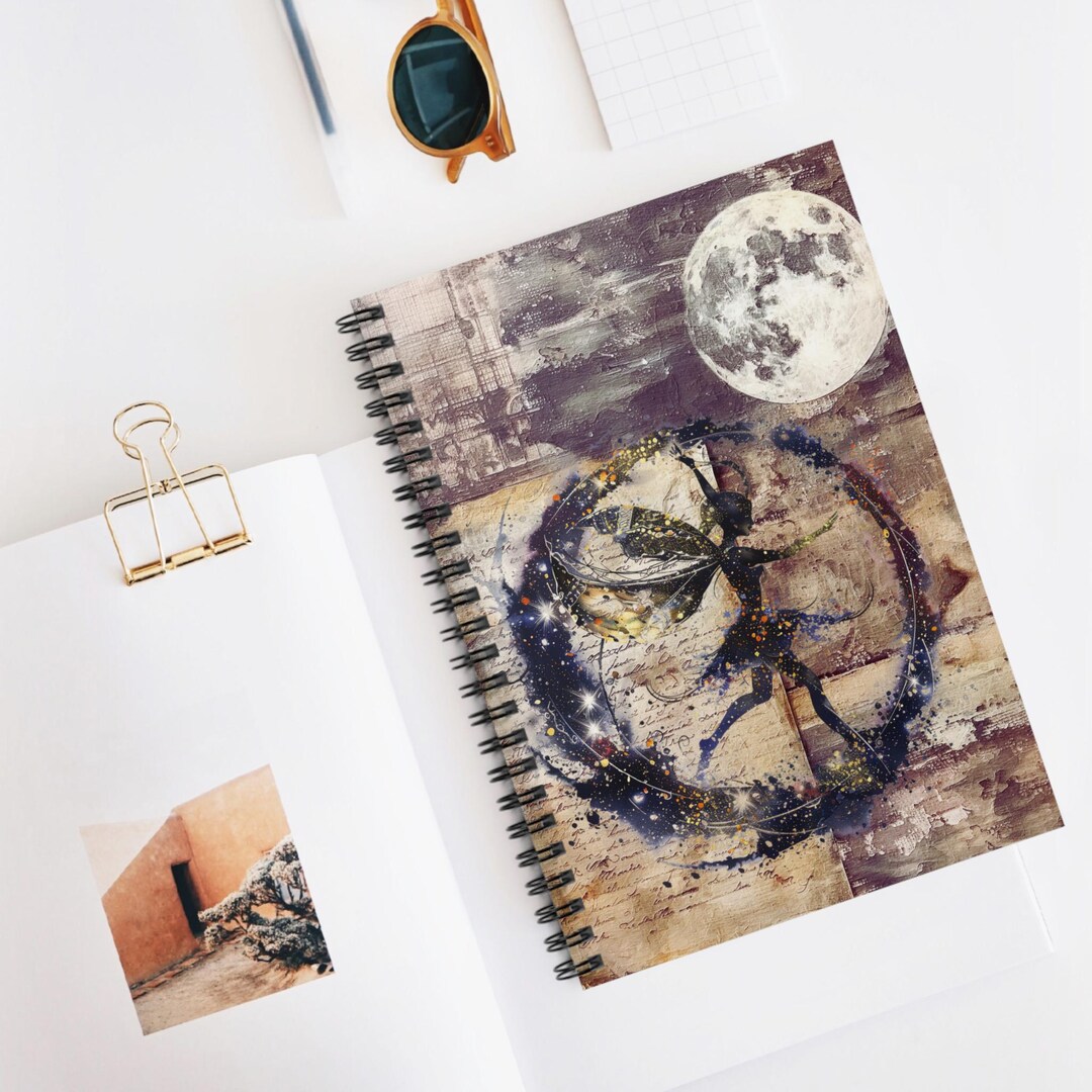 Moon Magic Series Notebooks, Spiral Notebook - Ruled Line, Fairy ...