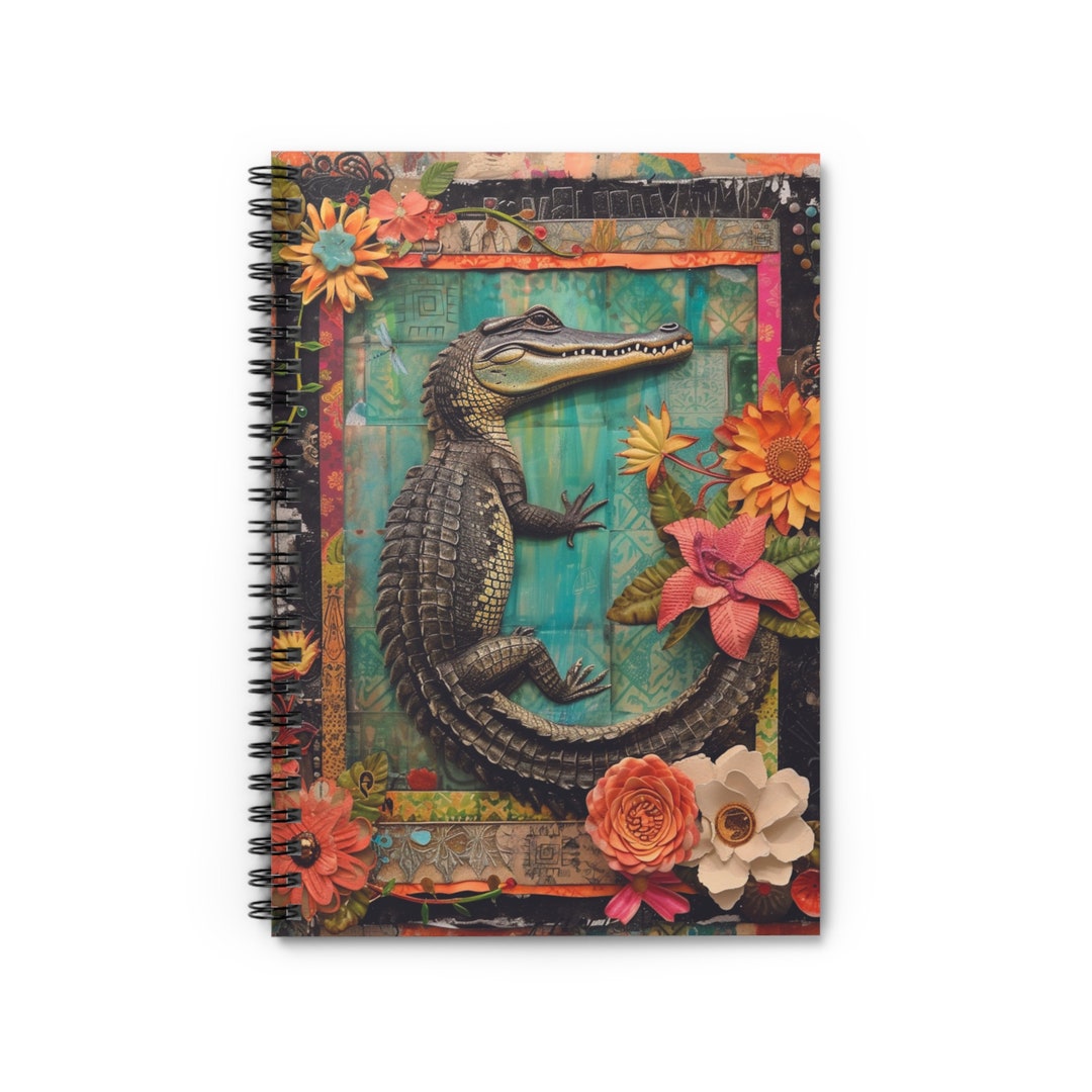 Tropical Alligator Notebook, Travel Journal, Writer's Diary, List ...
