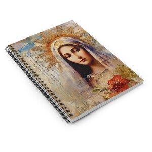 Blessed Virgin Mary Journal: Catholic Prayer Notebook - Etsy
