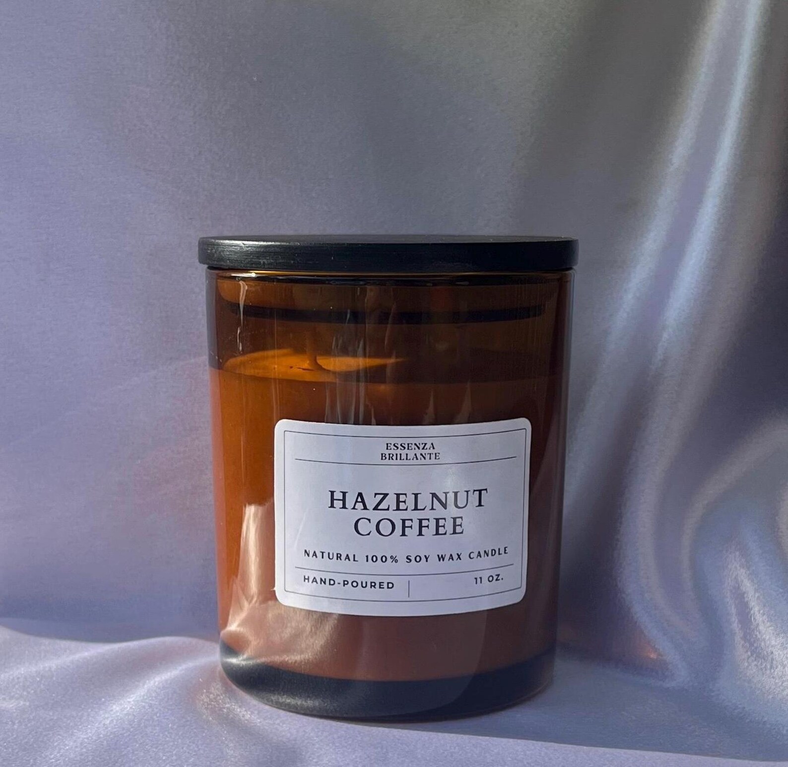 11 Oz Hazelnut Coffee 100% Soy Candle - Etsy