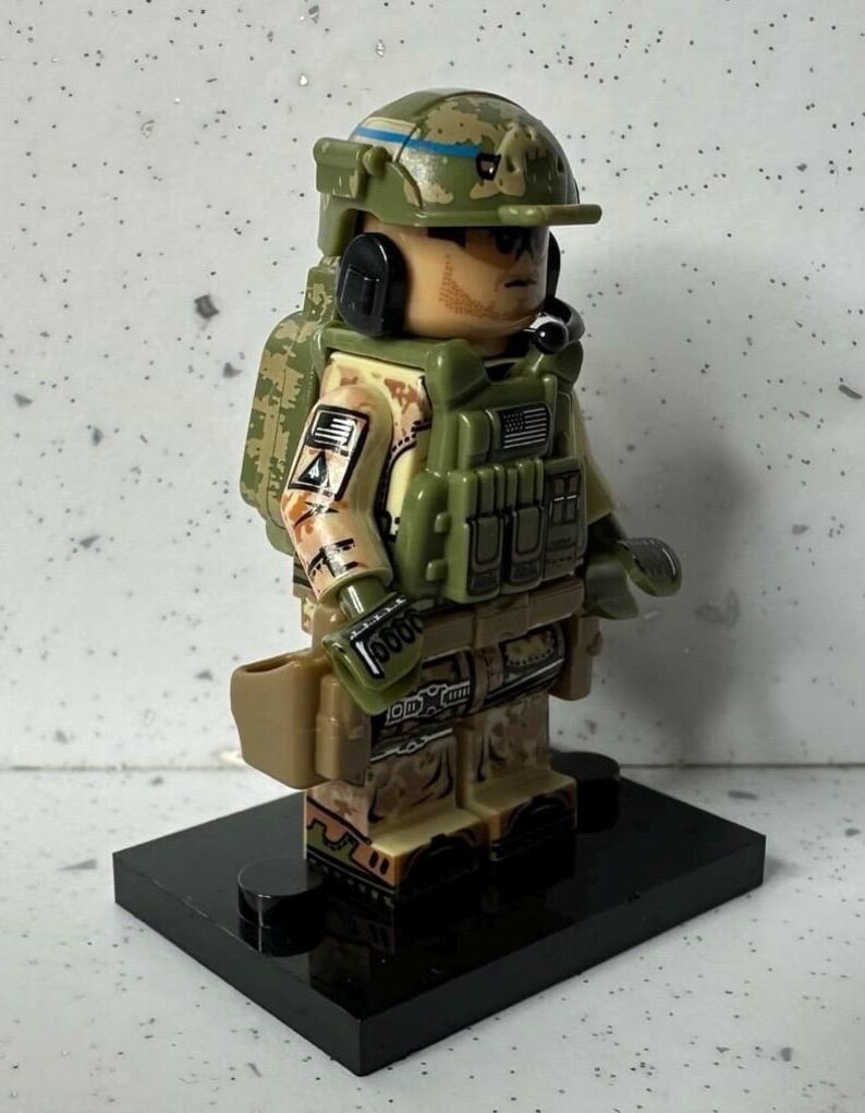 US Military Delta Force Minifigure modern Warfare - Etsy