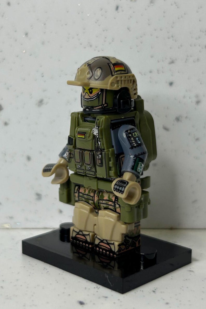 German Military KSK Spec Ops Minifigure Modern Warfare - Etsy