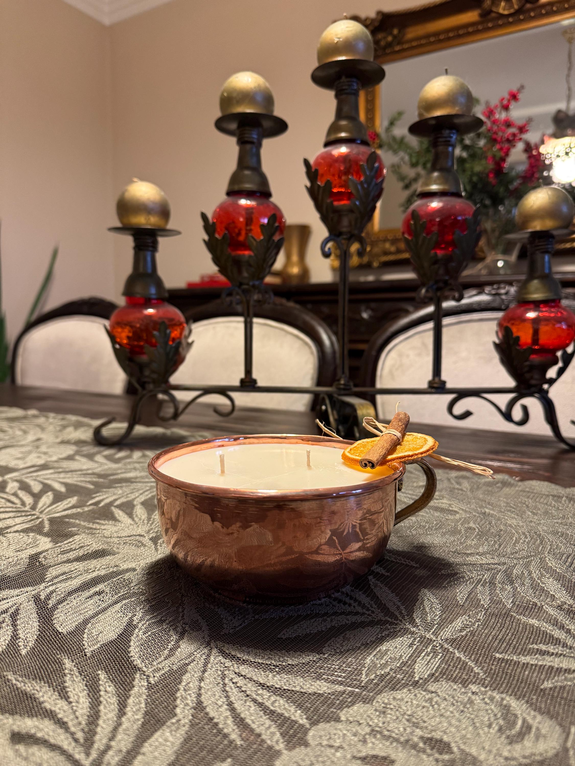 Copper Candles - Copper - Rustic Eco-friendly Copper Home Decor ...