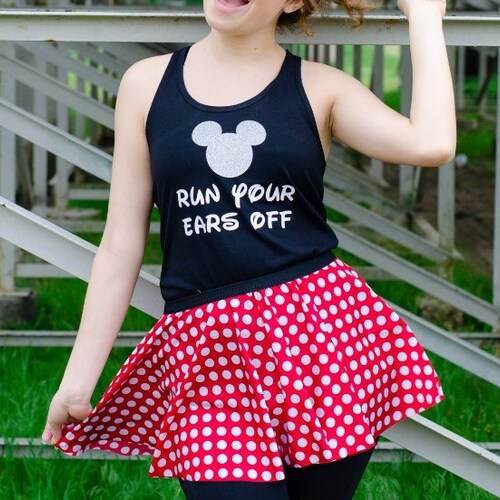 Minnie Mouse Running Costume Minnie Mouse Costume Fairy Tale - Etsy