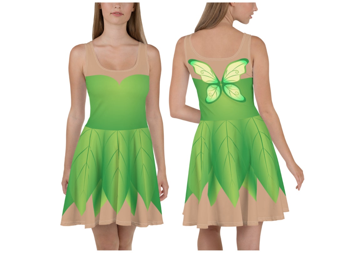 Tinkerbell Dress, Tinkerbell Pixie Fairy Running Costume, Tinkerbell ...