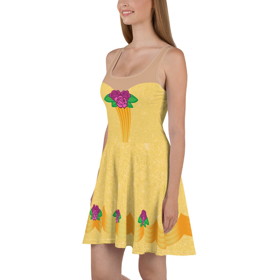 Belle Beauty and the Beast Dress, Belle Running Costume, Belle Costume ...
