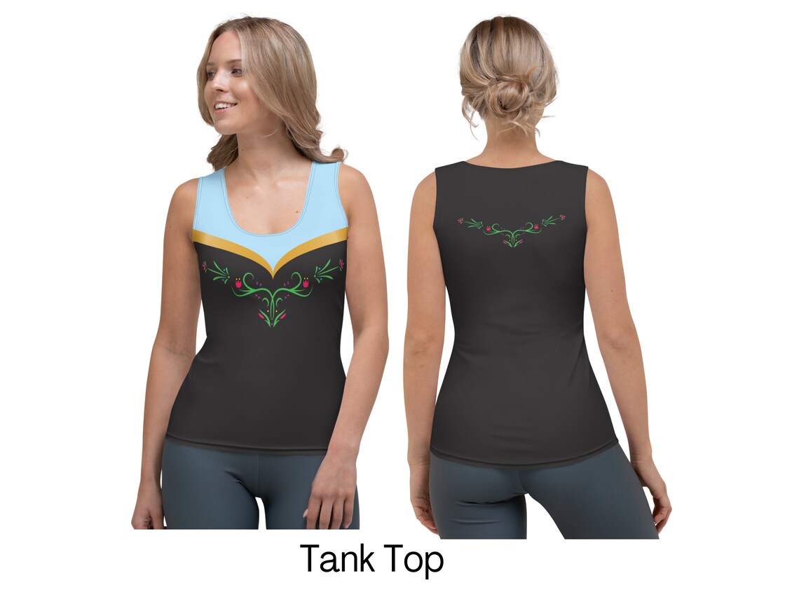 Anna Frozen Running Costume Anna Running Leggings Anna - Etsy