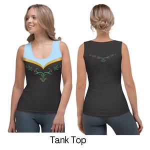 Anna Frozen Running Costume, Anna Running Leggings, Anna Running ...