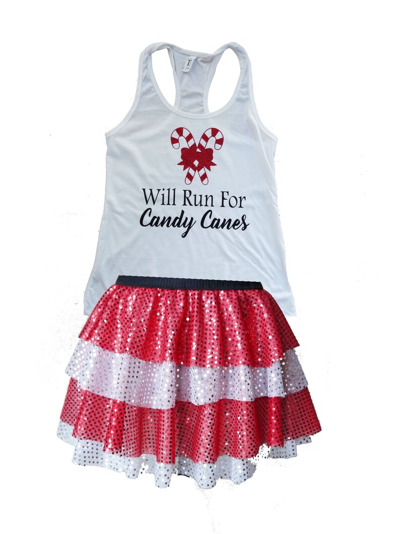 Candy Cane Christmas Costume, Christmas Costume, Red and White ...