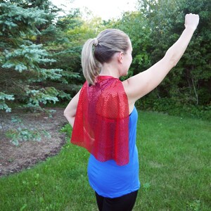 Red Sparkle Cape, Running Cape, Running Costume, Red Cape, Run Disney ...
