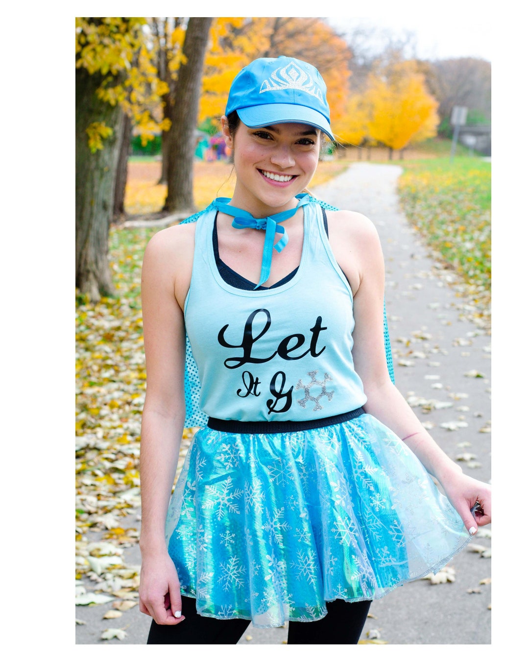 Elsa Running Costume, Elsa Costume, Fairy Tale Shirt, Frozen Tank ...