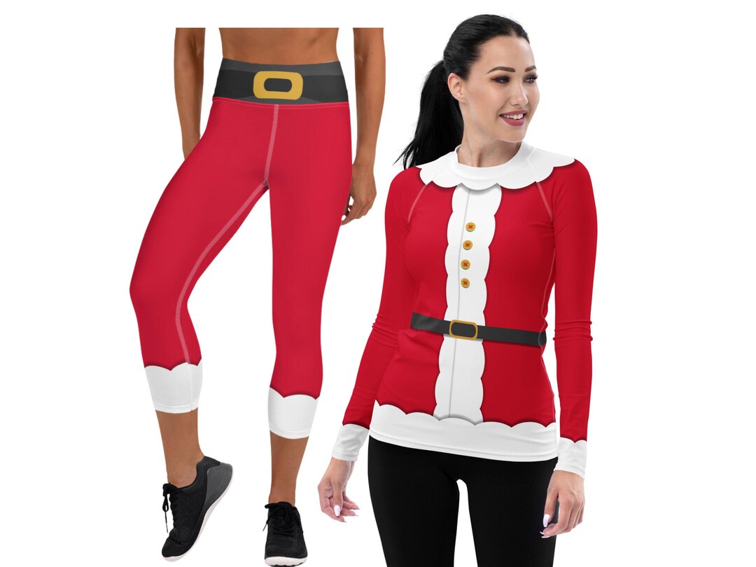 Santa Running Costume, Christmas Running Costume, Christmas Santa ...