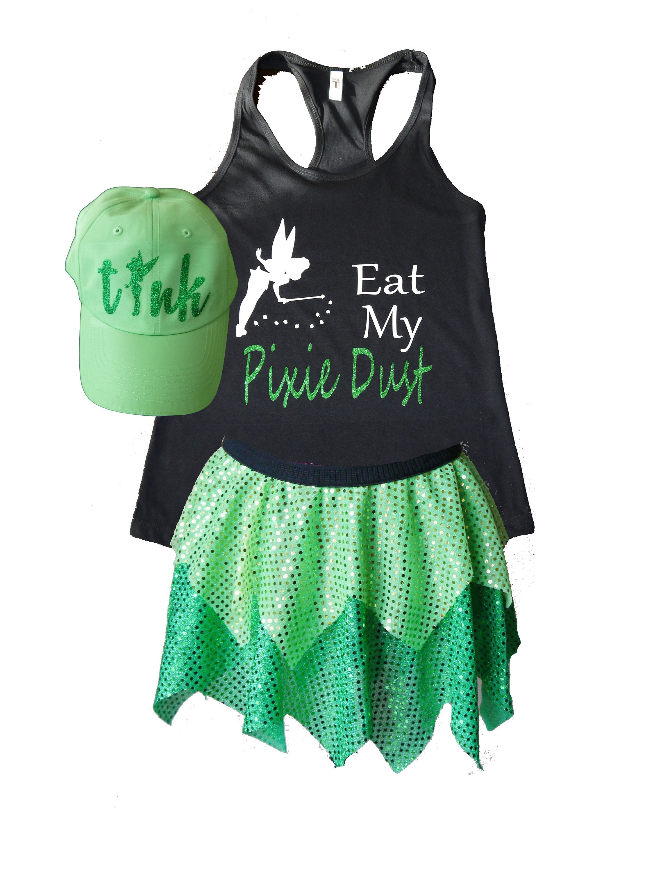 Tinkerbell Running Costume, Tinkerbell Costume, Fairy Tale Shirt, Fairy ...