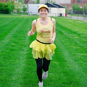 Belle Running Costume, Beauty and the Beast Costume, Fairy Tale Shirt ...