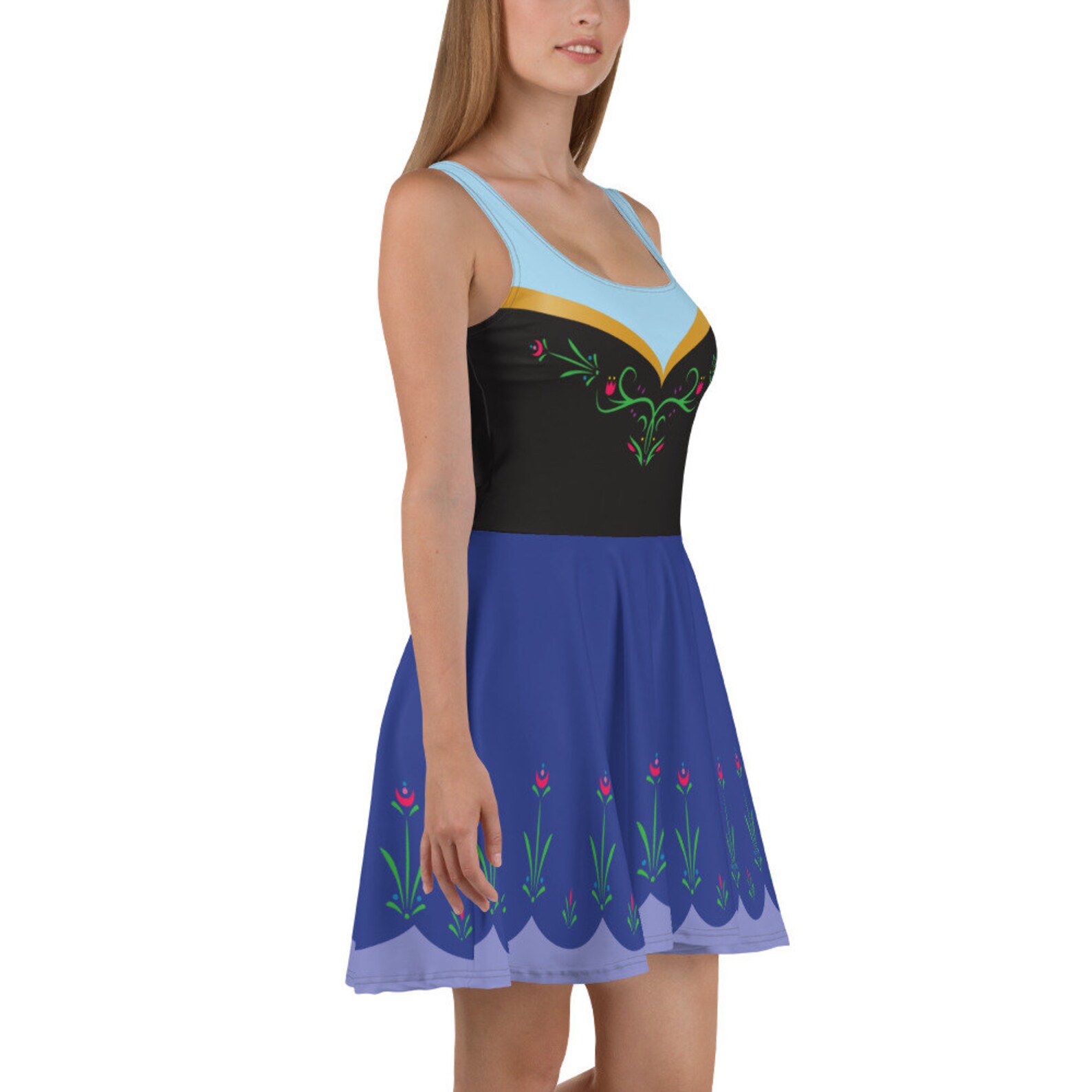 Anna Frozen Dress Anna Frozen Running Costume Anna Princess - Etsy