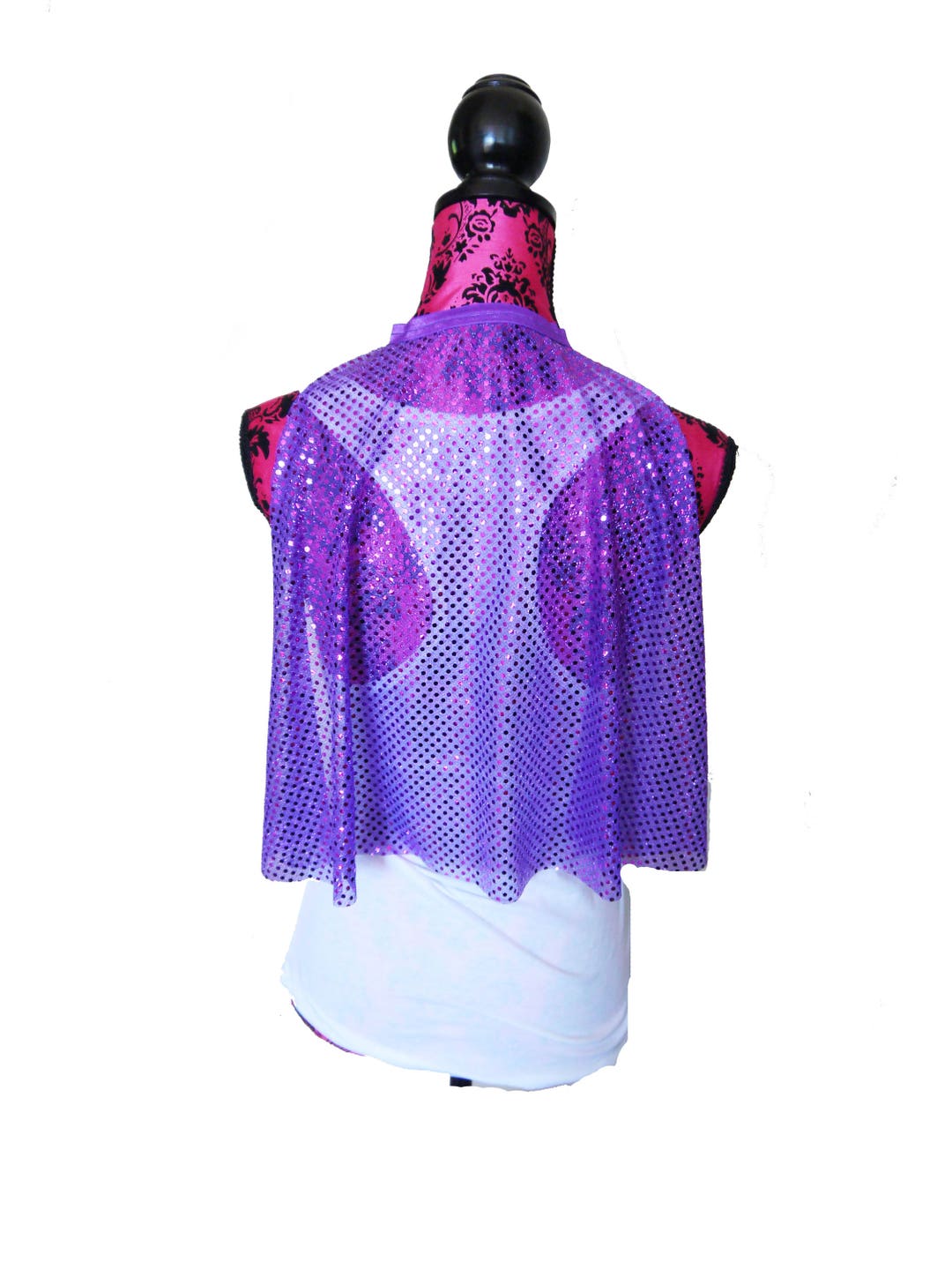 Purple Sparkle Cape, Running Cape, Running Costume, Purple Cape, Run ...