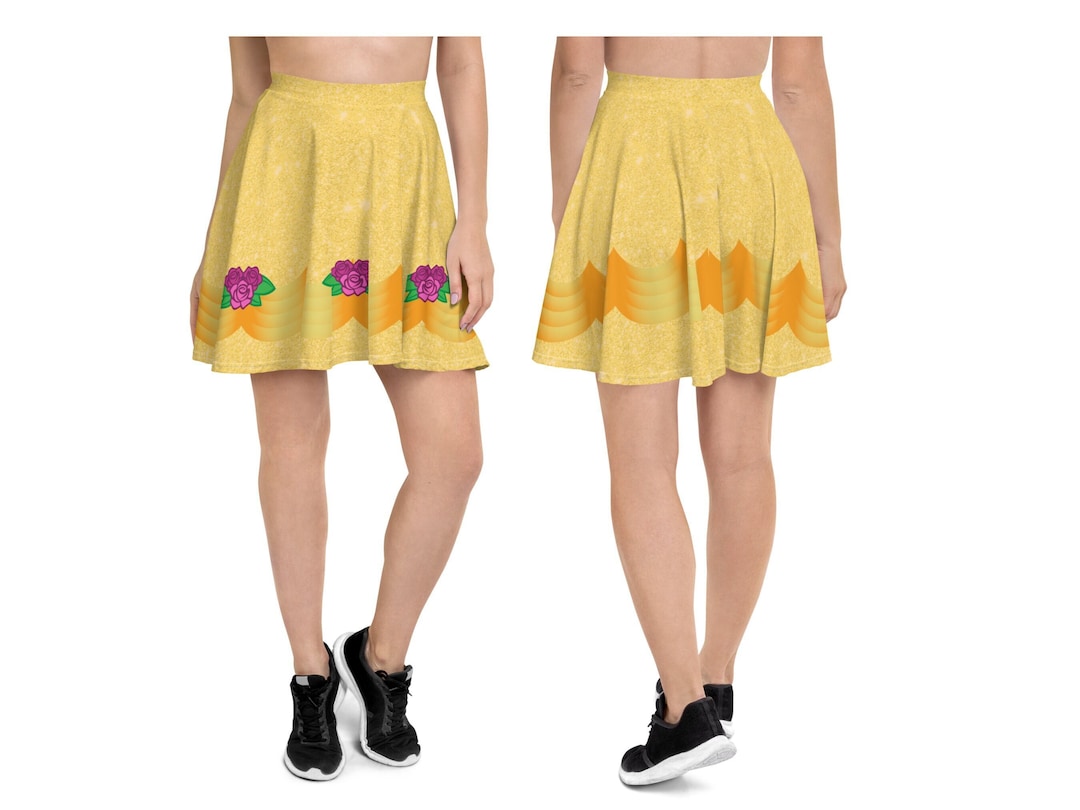 Belle Running Skirt, Belle Beauty and the Beast Skirt, Belle Running ...