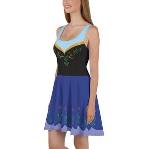 Anna Frozen Dress, Anna Frozen Running Costume, Anna Princess Costume ...