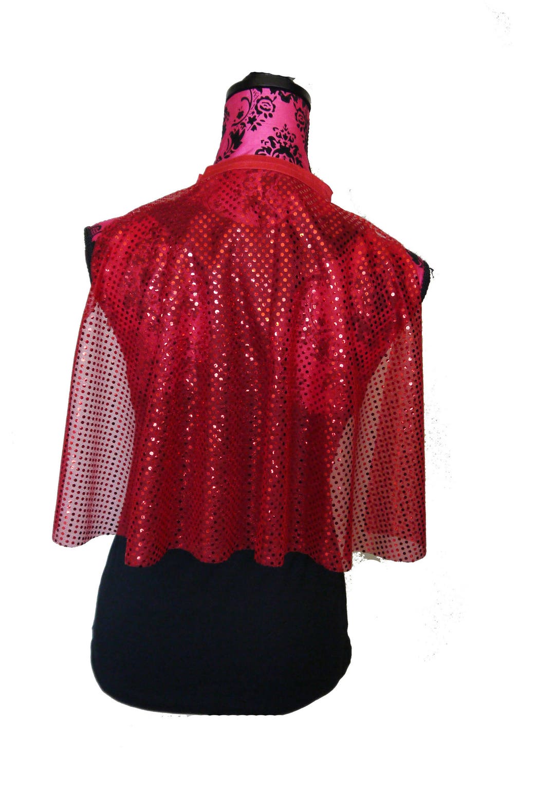 Red Sparkle Cape, Running Cape, Running Costume, Red Cape, Run Disney ...