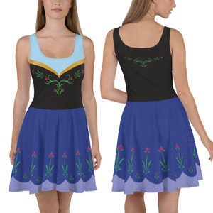 Anna Frozen Dress, Anna Frozen Running Costume, Anna Princess Costume ...