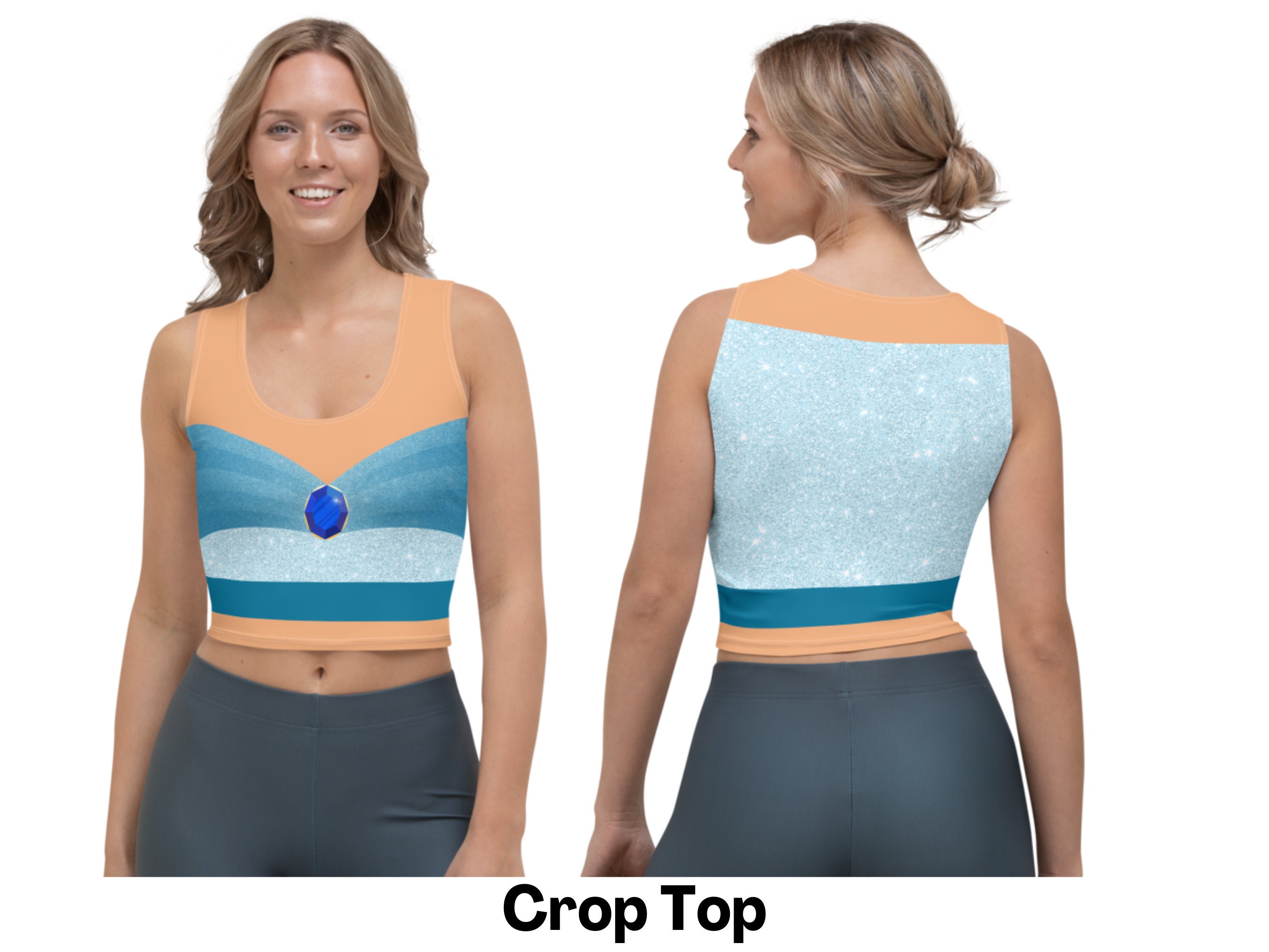 Jasmine Running Costume, Jasmine Aladdin Leggings, Princess Jasmine ...