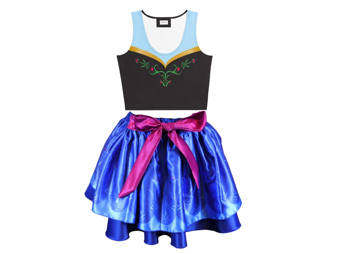 Princess Anna Royalty Running Skirt, Anna Costume, Running Skirt ...