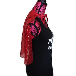 Red Sparkle Cape, Running Cape, Running Costume, Red Cape, Run Disney ...