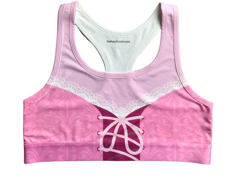 Tangled Rapunzel Running Sports Bra Rapunzel Sports Bra - Etsy