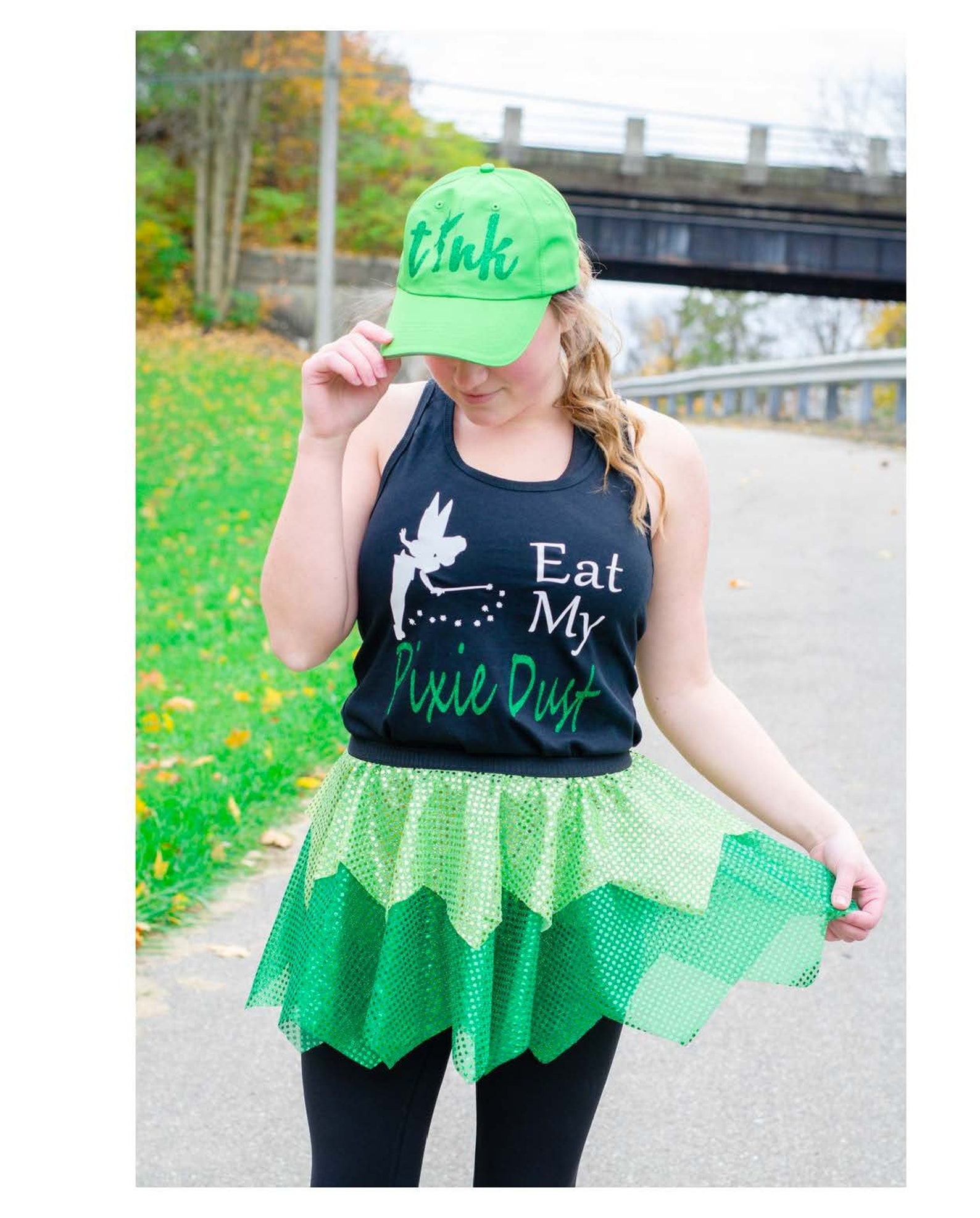 Tinkerbell Running Costume, Tinkerbell Costume, Fairy Tale Shirt, Fairy ...