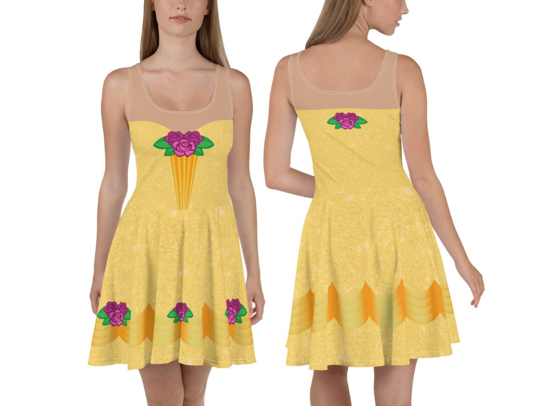Belle Beauty and the Beast Dress, Belle Running Costume, Belle Costume ...