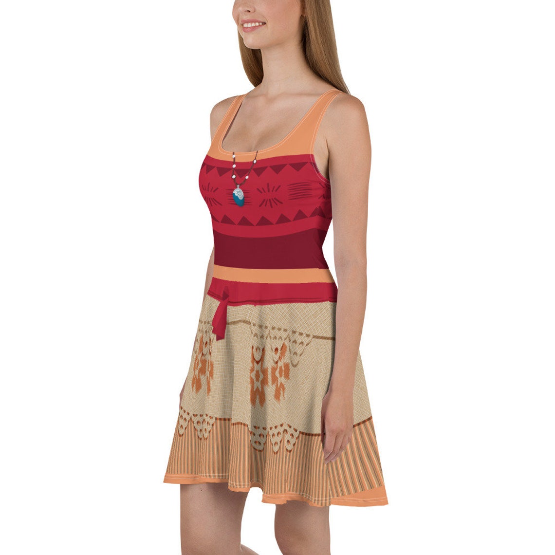 Moana Dress Moana Running Costume Moana Costume Moana | Etsy