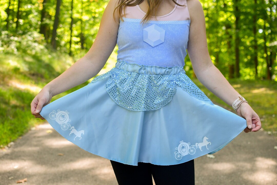 Princess Cinderella Royalty Skirt, Cinderella Running Skirt, Running ...