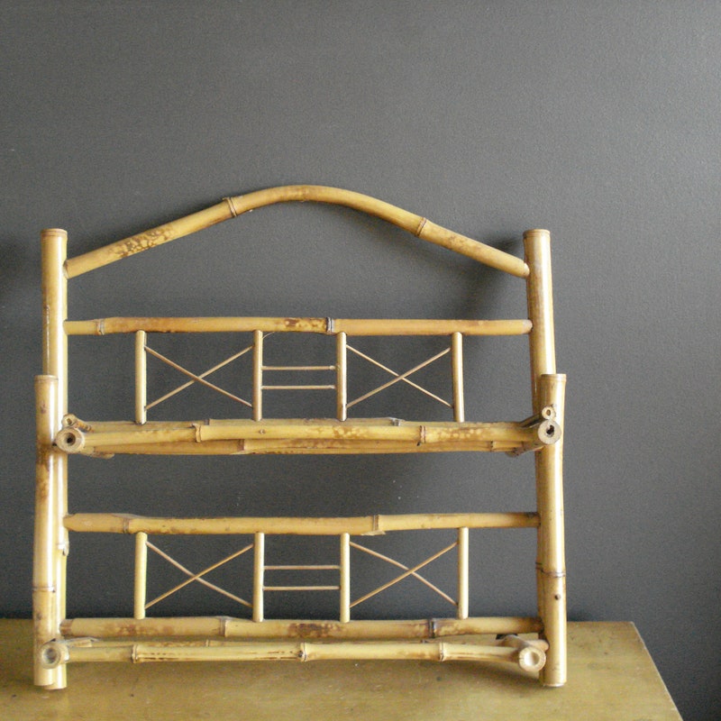 Bamboo Wall Shelf - Etsy