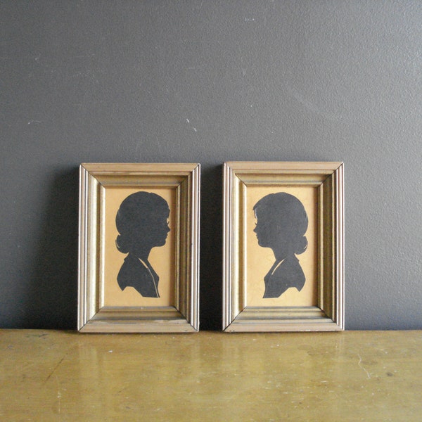 Framed Silhouette - Etsy