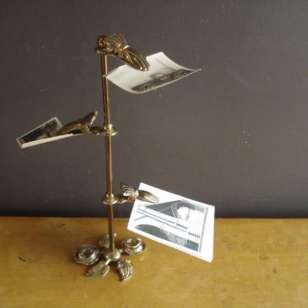 Brass Letter Holder - Etsy