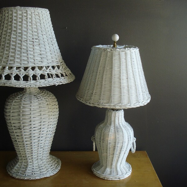 Wicker Lamp Shade - Etsy