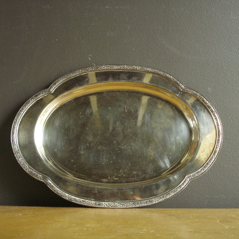 Silver Tray - Etsy